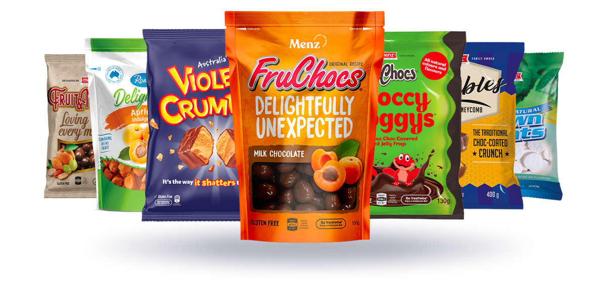 Menz - The home of FruChocs, Violet Crumble, Crown Mints and much more